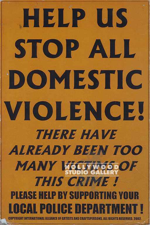 Domestic Violence Poster